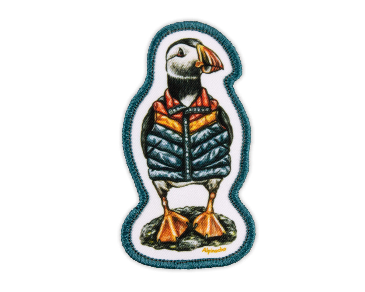 Puffin in a Puffer Patch – Alpinecho