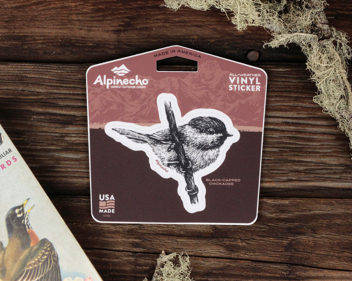 Chickadee Sticker – Alpinecho