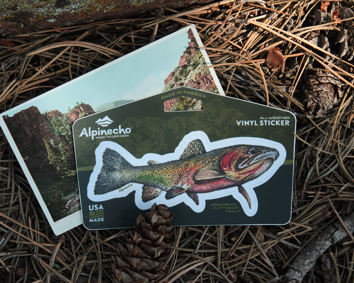 Cutthroat Trout Sticker – Alpinecho